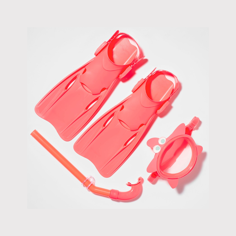 Sunnylife Kids Snorkel Set Small, Melody the Mermaid Pink – Tinyapple