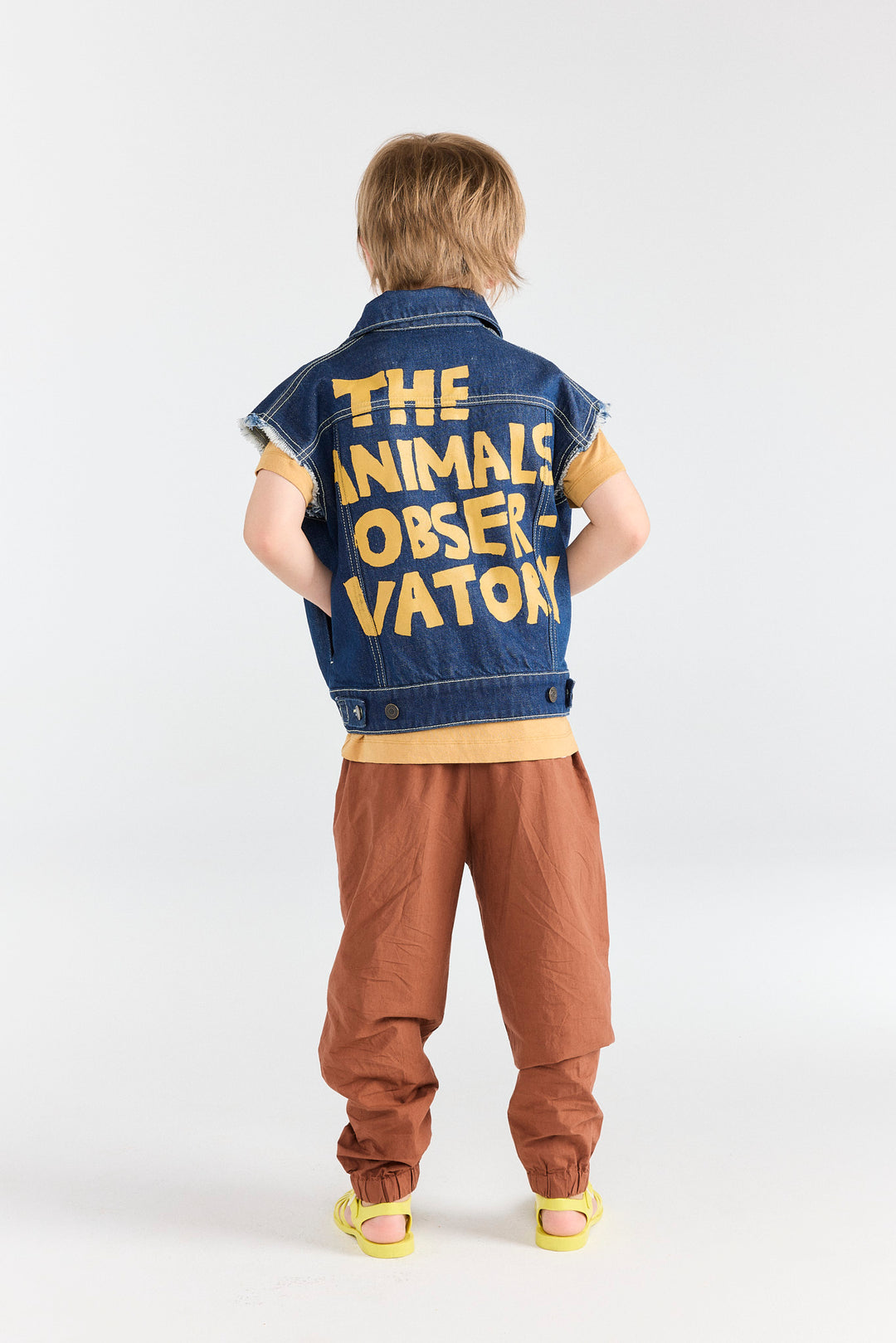 The Animals Observatory Hog Kid Vest, Blue – Tinyapple